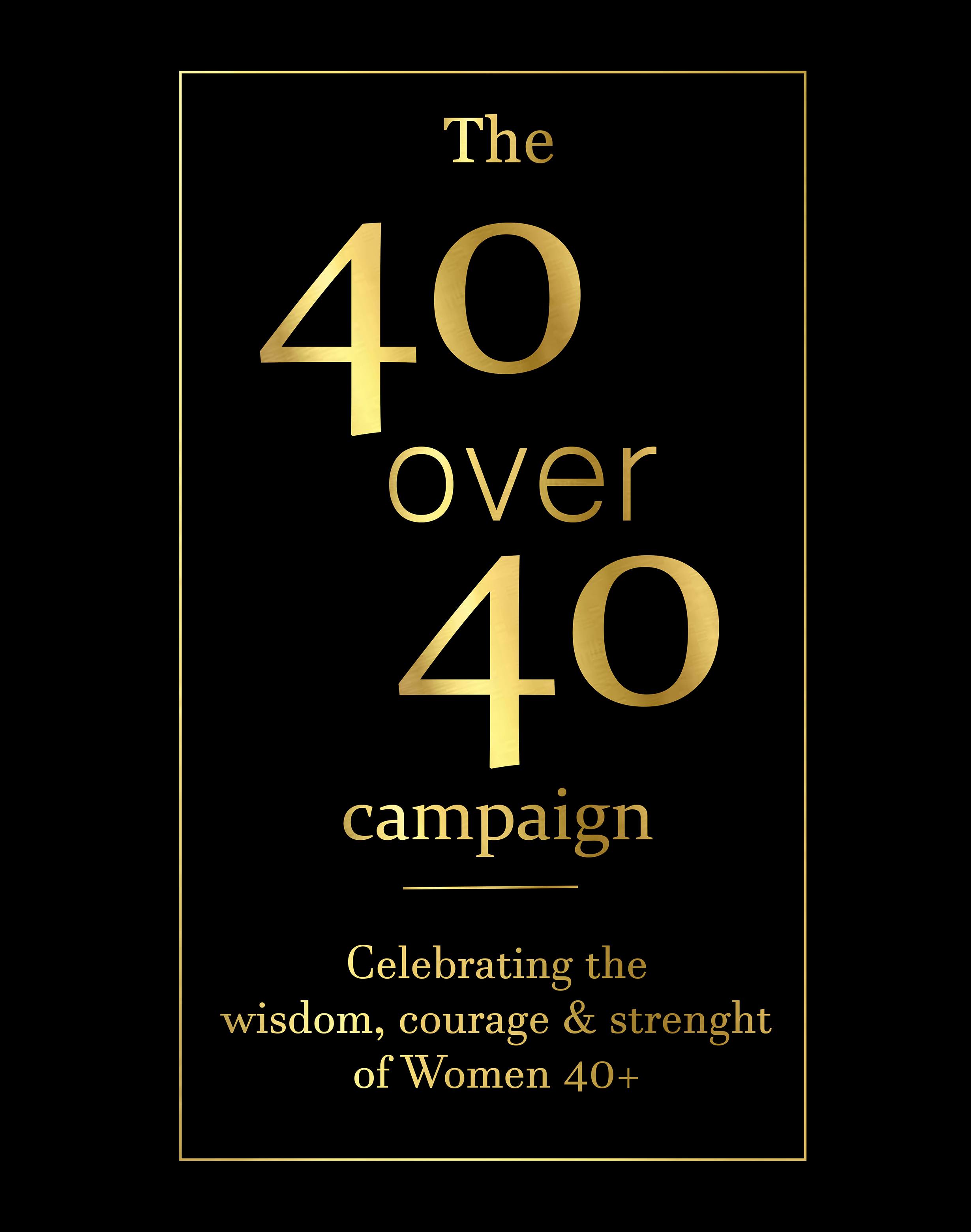 40 OVER 40 CAMPAIGN – ANNA KONOPINSKA PORTRAITS